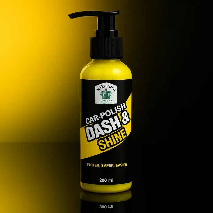 Dash & Shine Car Polish – High Gloss Protection - Karishma Home Care